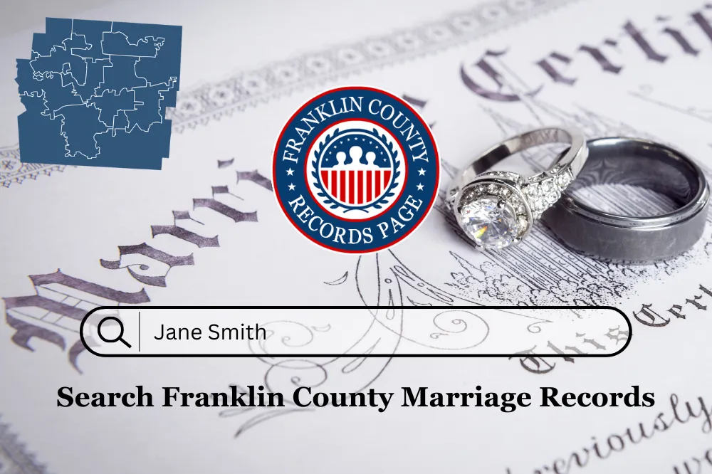 Obtain Free Franklin County Marriage Records (Ohio)